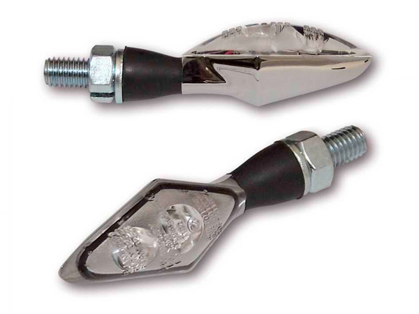 LED-Blinker PEN HEAD DOUBLE, E-geprüft | Cruiser-Customparts - Online-Shop